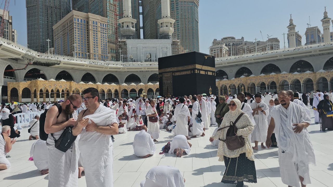 Kaaba live🔴 | Today 21 April 2024 | View of Khana Kaaba | Makkah Haram ...