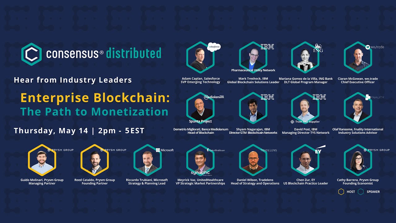 Pt.1 Consensus 2020 // Enterprise Blockchain - Frameworks with Prysm ...