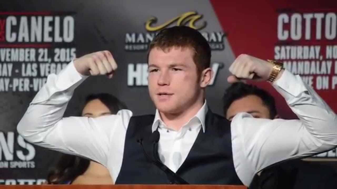 Canelo: "I'll fight Golovkin TONIGHT" Final Press Conference Highlights ...