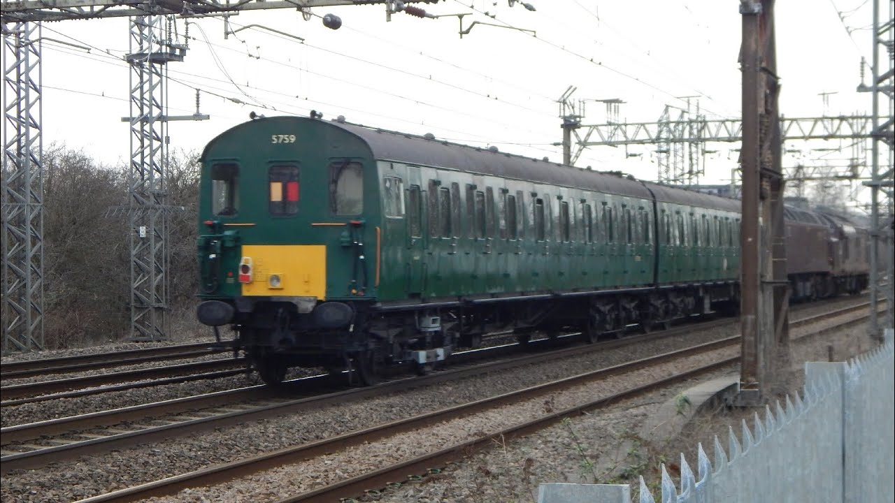 WCRC 37516 & 47848 with 2 EPB that is to go mainline - 16th January ...