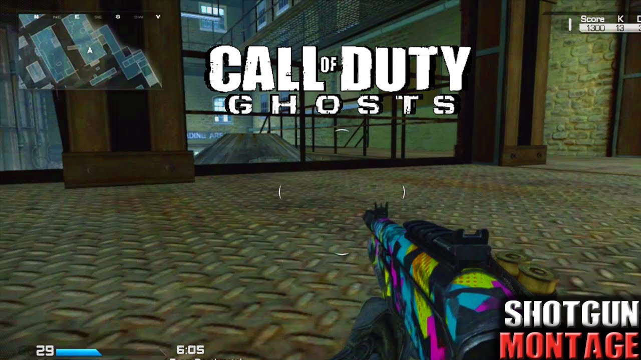 Call of Duty Ghosts - Shotgun Montage (Tac 12 & FP6) - YouTube