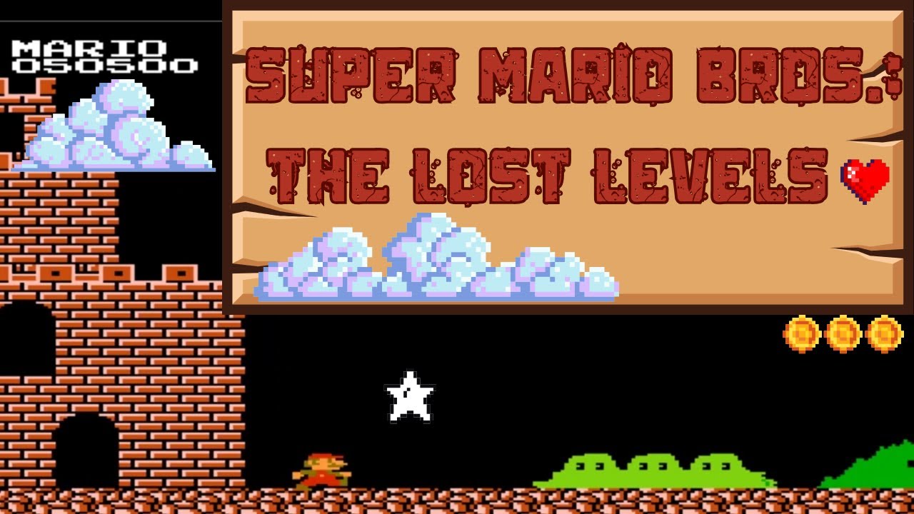 SUPER MARIO BROS.The Lost Levels (NES). - Full Game Walkthrough - YouTube