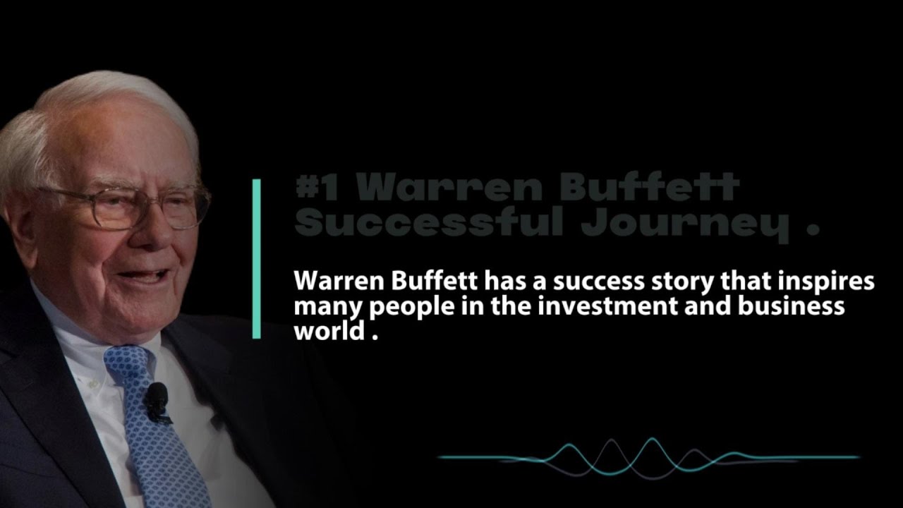 Warren Buffett | #1 Successful Journey | Human Success | Motivation ...