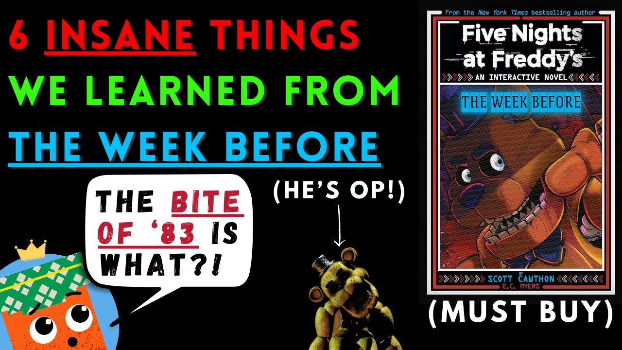 6 INSANE THINGS WE LEARNED FROM FNAF: THE WEEK BEFORE! - YouTube