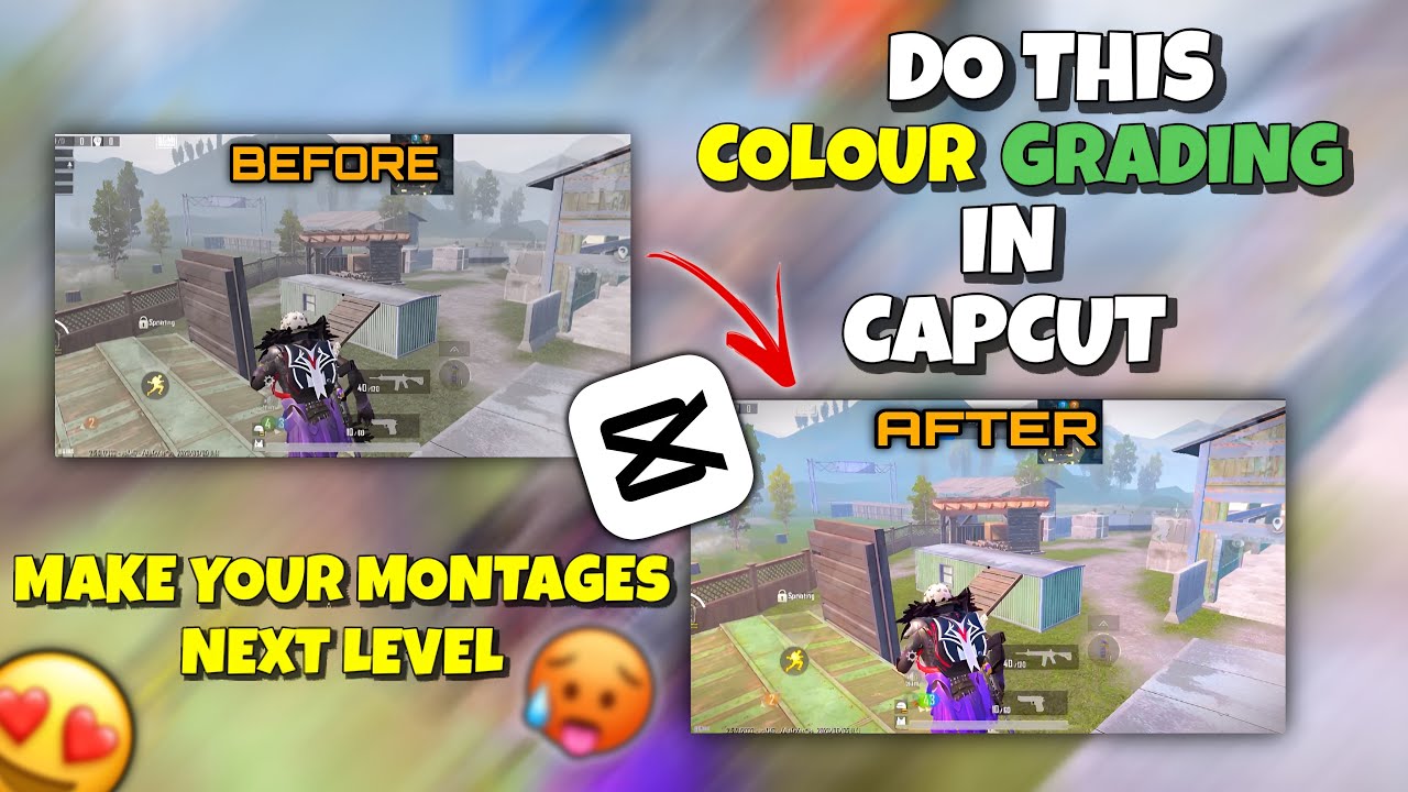 😍BEST COLOUR GRADING TUTORIAL IN CAPCUT🔥| COLOUR GRADING IN BGMI MONTAGES | CAPCUT EDITING - YouTube