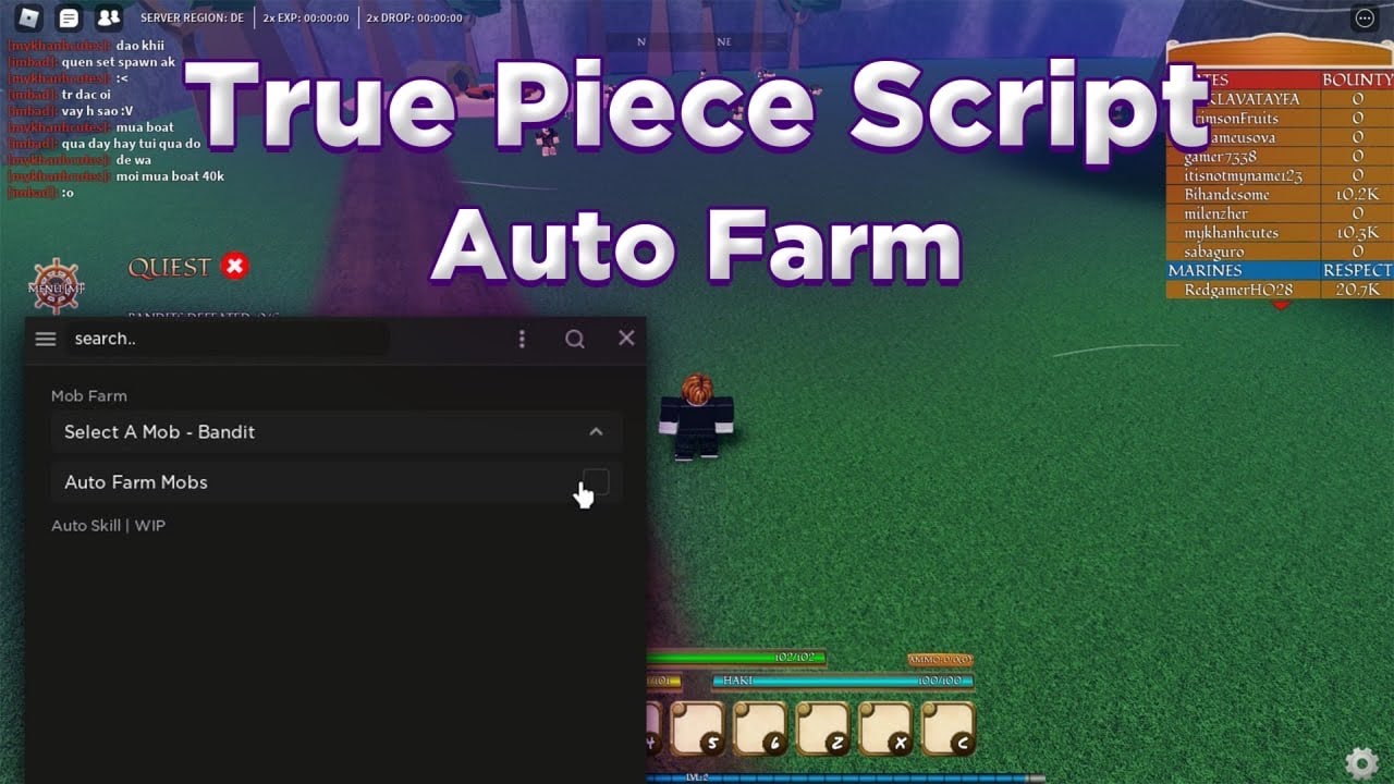 True Piece Script Roblox | True Piece Auto Farm, Boss Farm, more! Hack ...