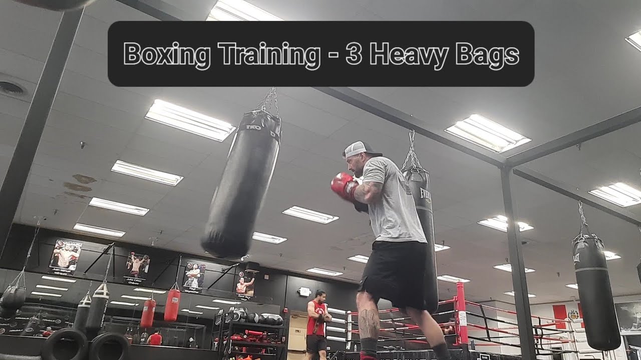 Boxing Training - Heavy Bags (3 different) #boxingtraining # ...