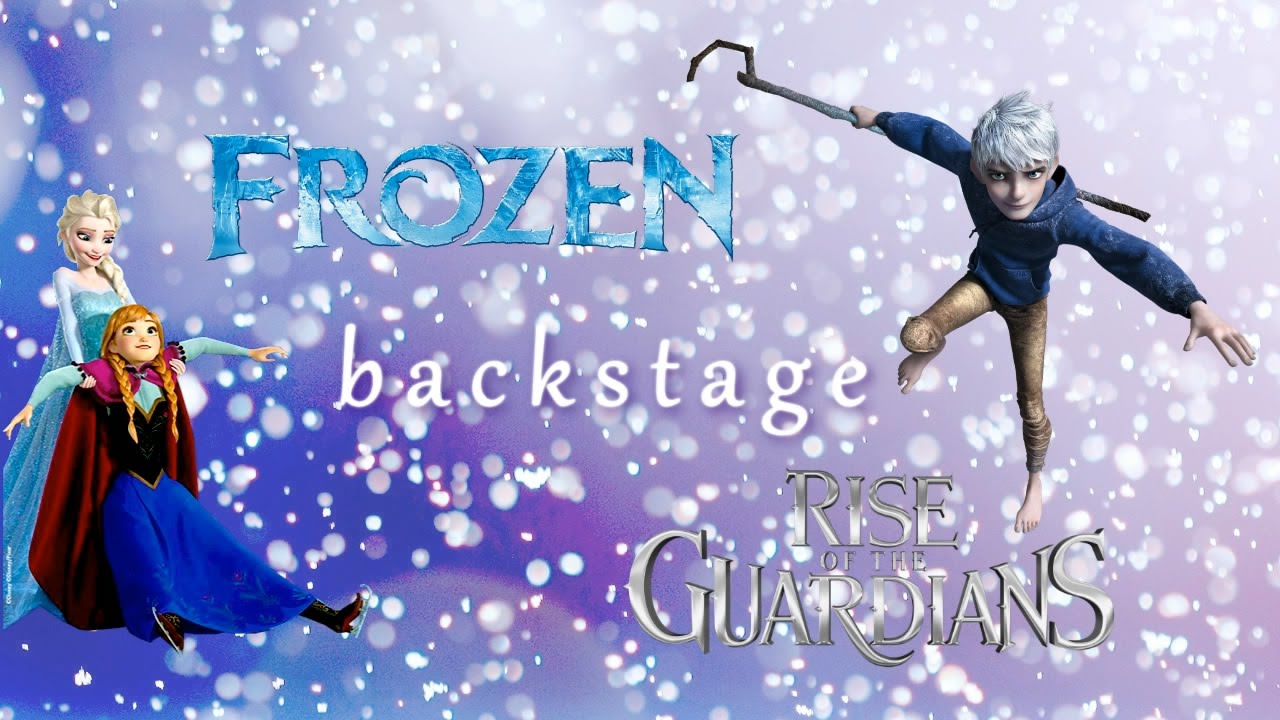 Frozen and Rise of the Guardians photoshoot backstage - YouTube