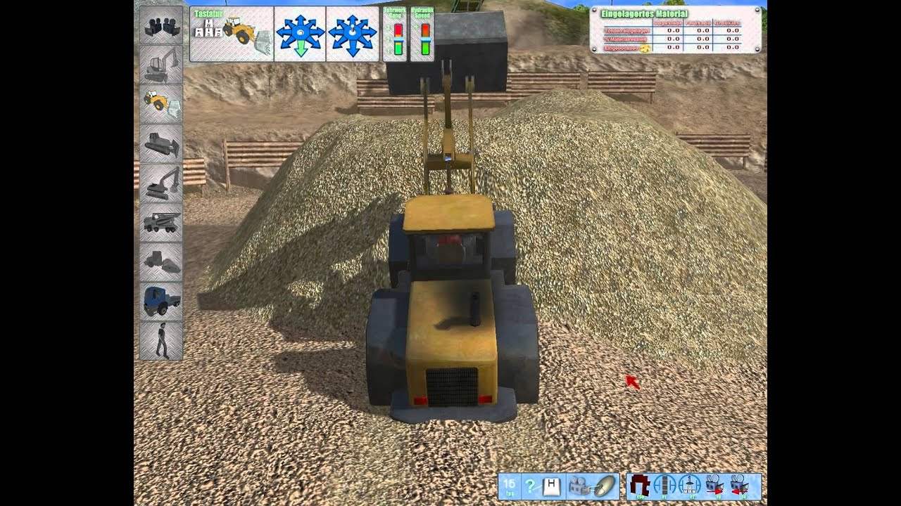 Let's Play Bagger-Simulator 2011 Demo [HD] [BLIND] - #01 Baggern was ...