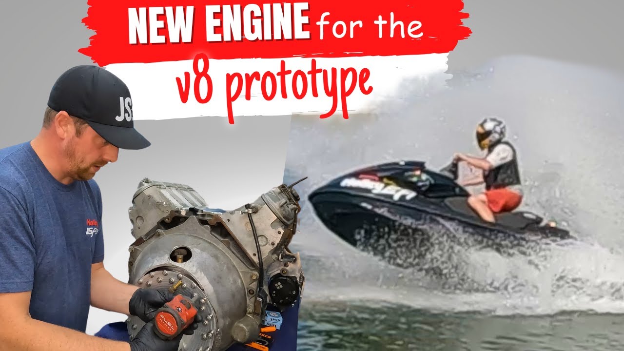 V8 turbo ski new engine - LS v8 turbo ski - - YouTube
