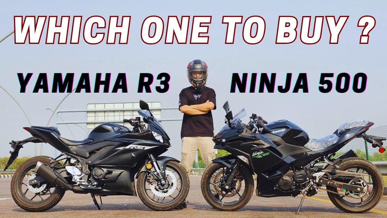 2024 YAMAHA R3 vs NINJA 500 | COMPARISON | which is best? - YouTube