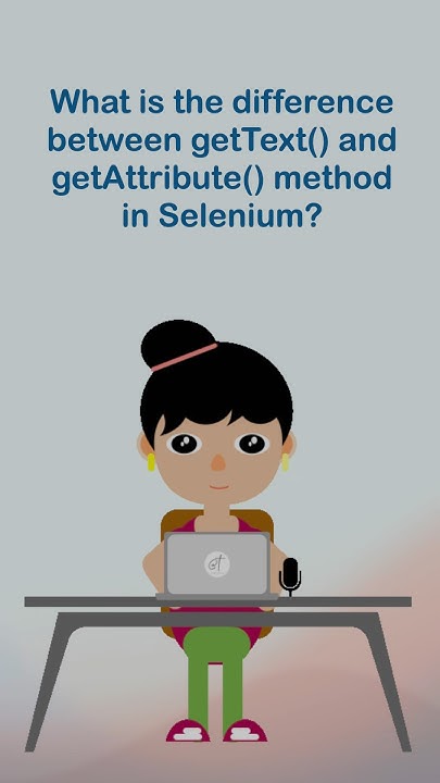 What is the difference between getText() and getAttribute() method in Selenium? - YouTube