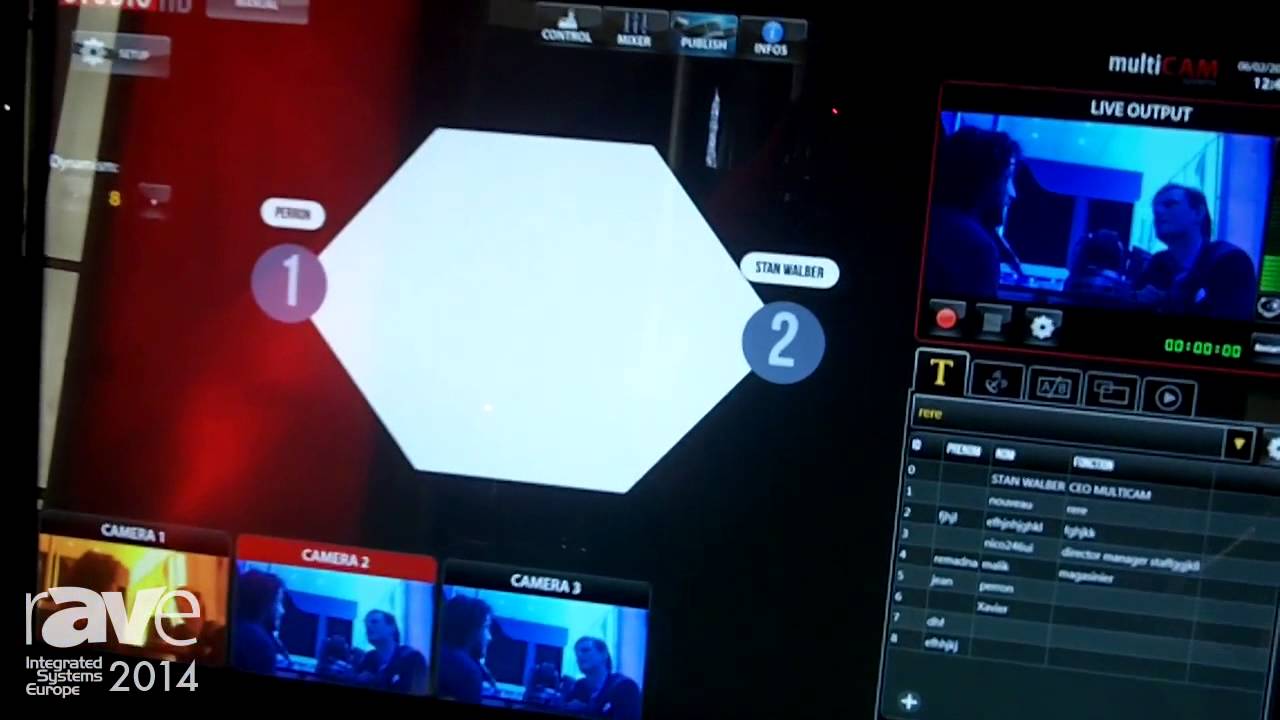 ISE 2014: MultiCam Systems Shows Its MultiCam Studio Broadcast Video ...
