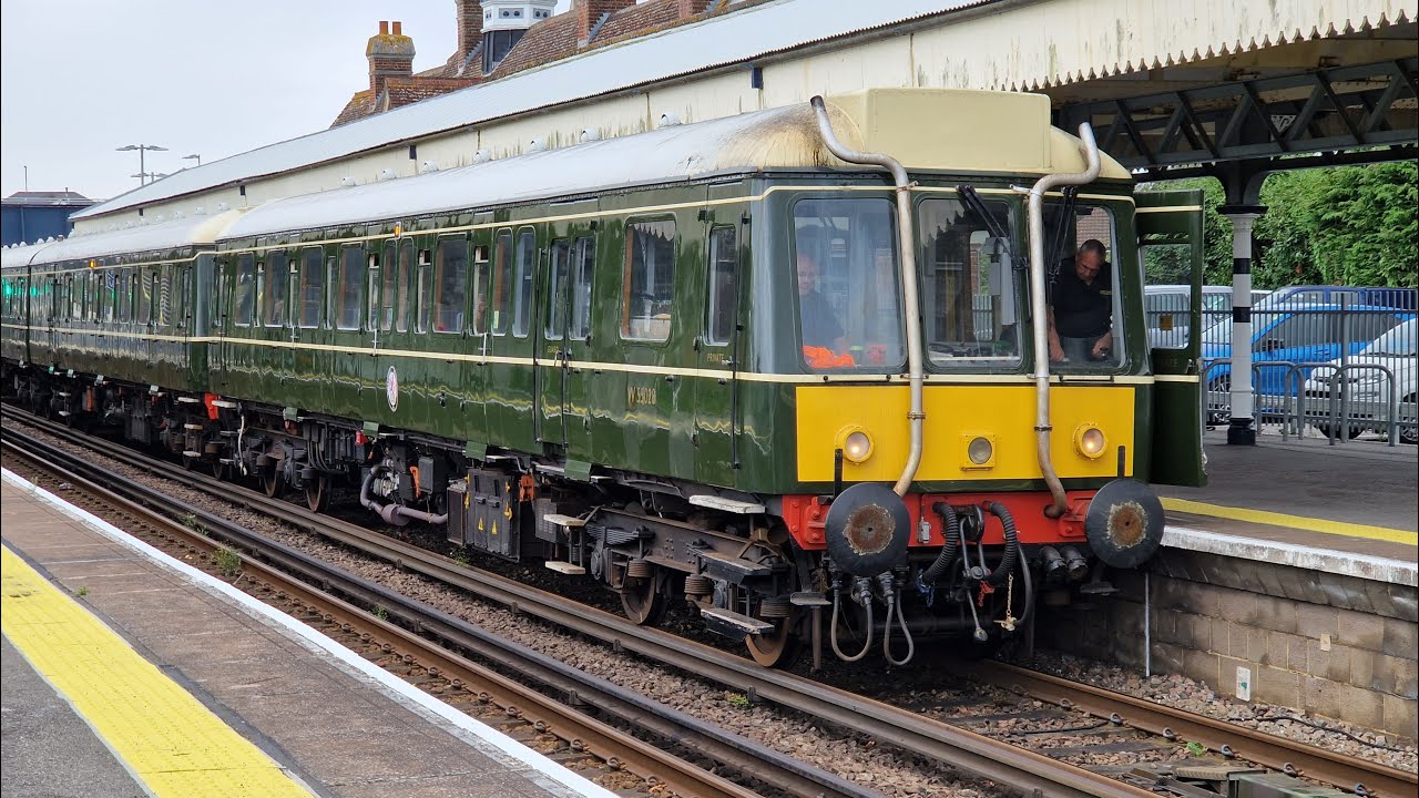 Swanage Railway class 117 & 121 at Wareham 17th August 2023 - YouTube