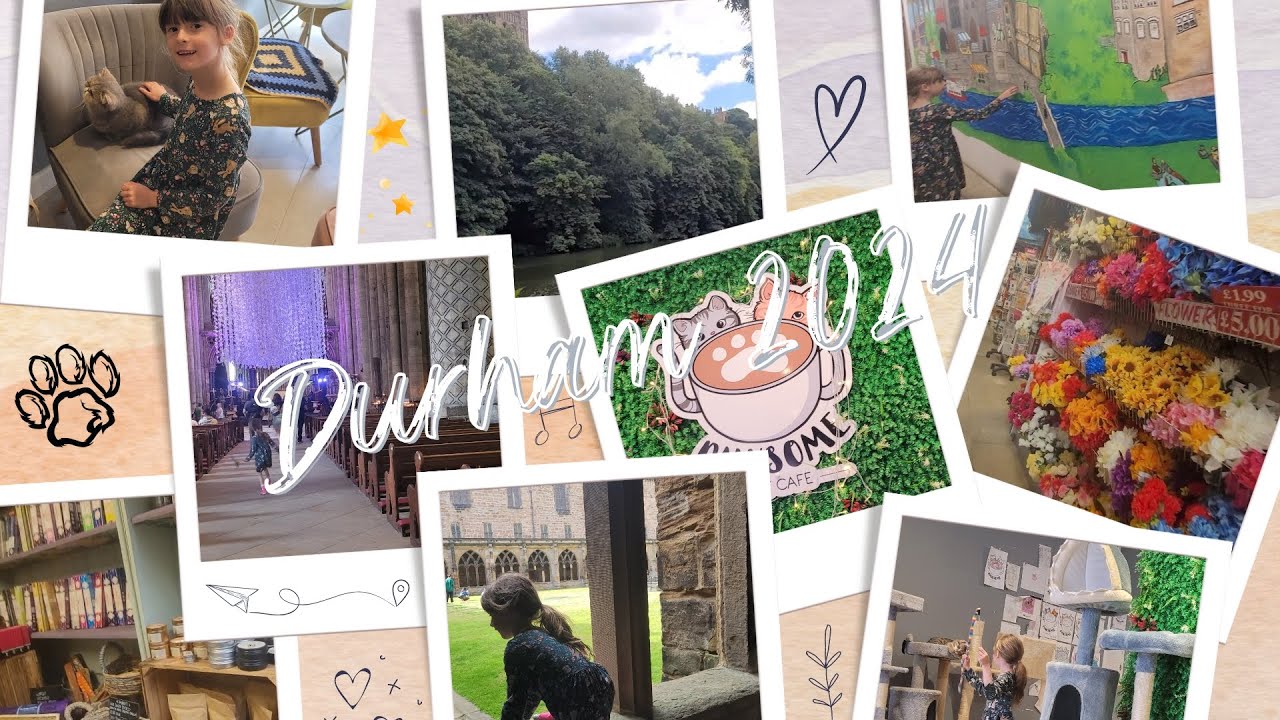 COME TO DURHAM WITH US | Cat Cafe | River Walk | Cathedral | Market ...