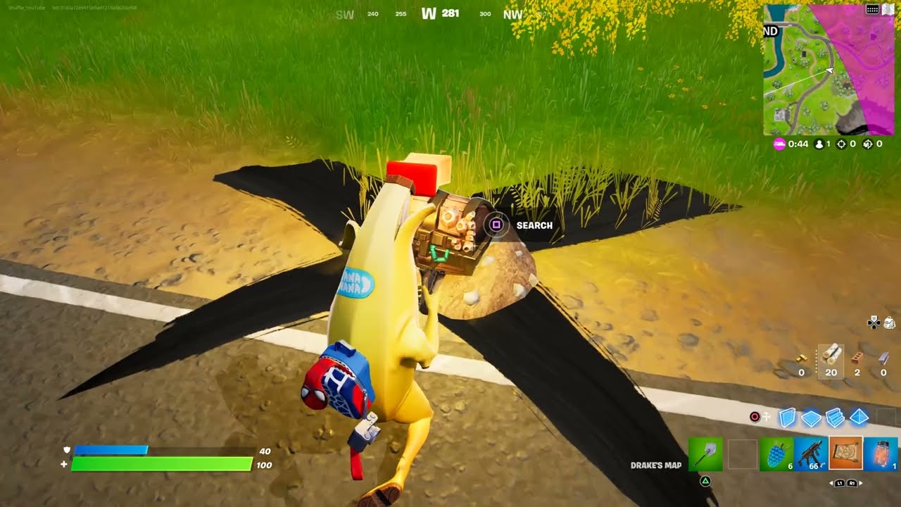 New Treasure Map In Fortnite YouTube New Treasure Map In Fortnite YouTube