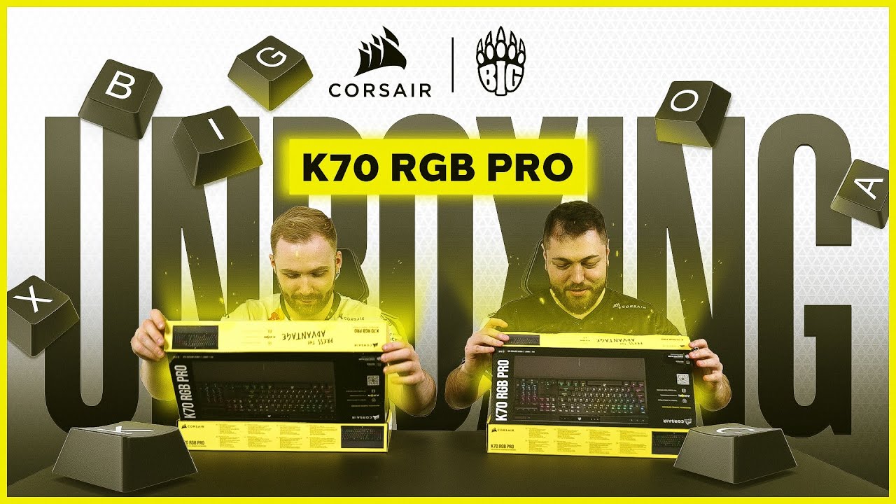 BUILDING OUR DREAM KEYBOARD | CORSAIR K70 RGB Pro Challenge - YouTube