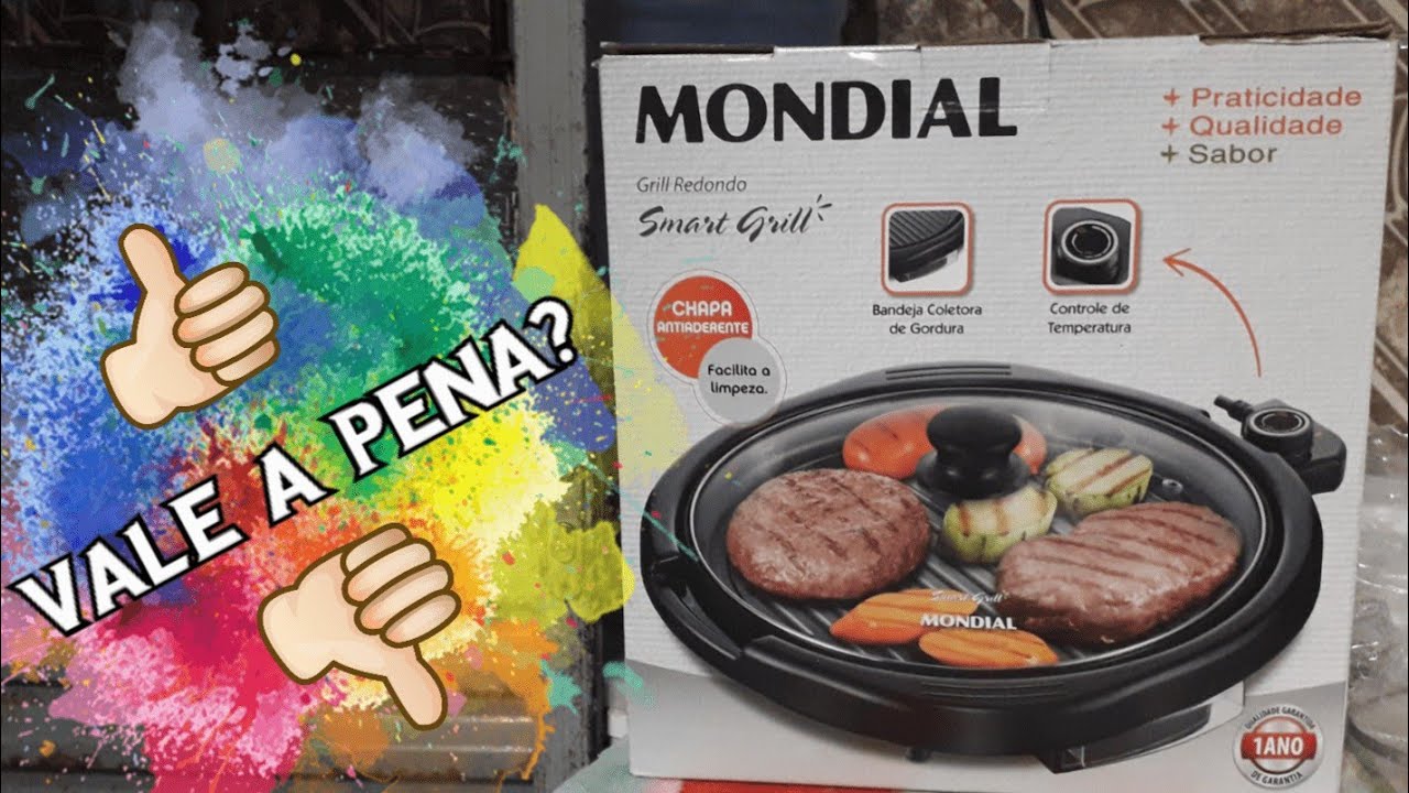 Grill Mondial Smart Grill - Vale a pena? - YouTube