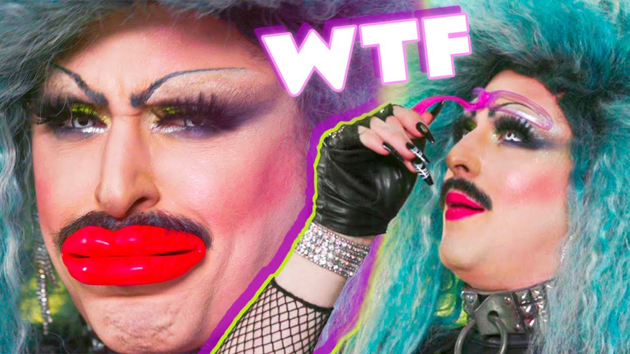 This Drag Queen Tries Weird Beauty Gadgets | Biqtch Puddin' - YouTube