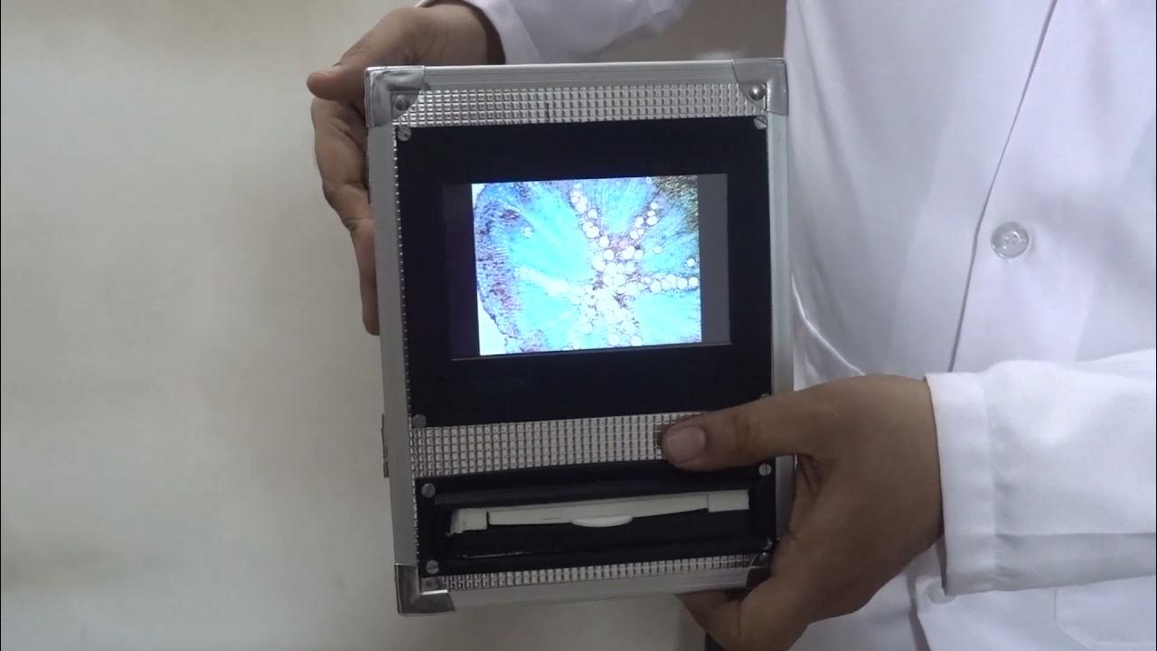 Field Portable Microscope developed by Dr. Ninad Mehendale explained in ...