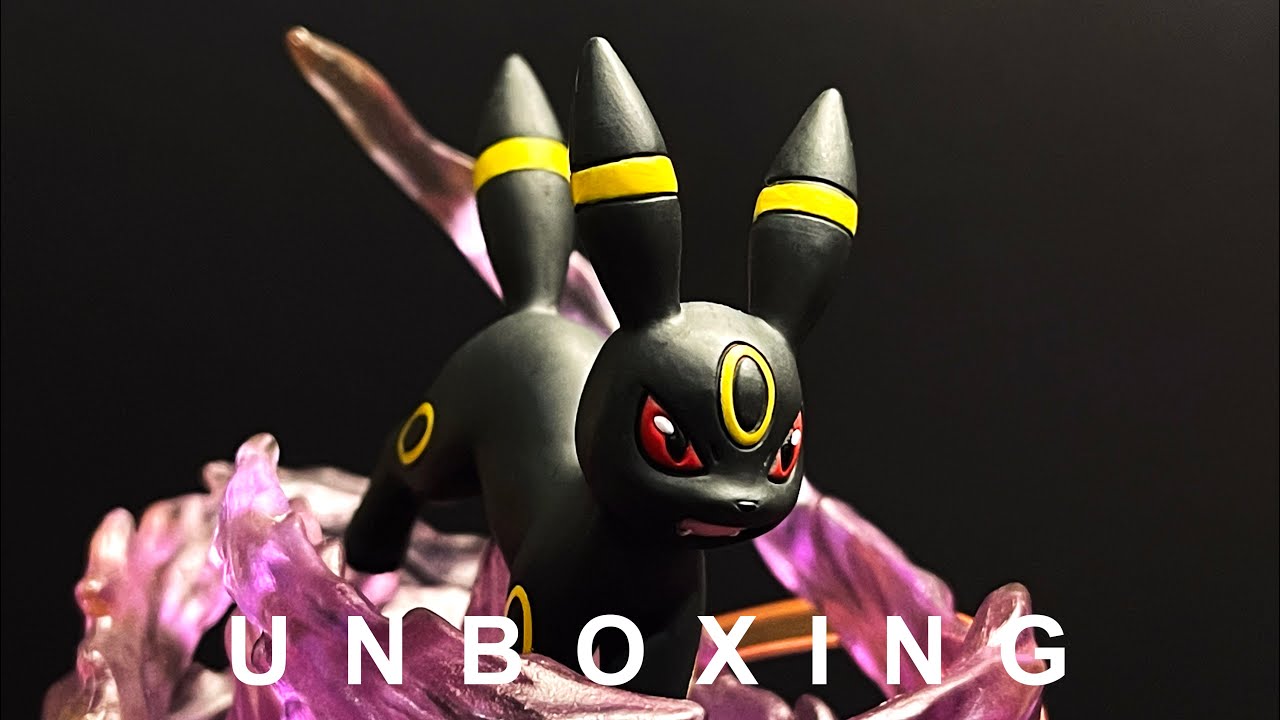 Pokemon Umbreon Gallery Figure Unboxing - YouTube