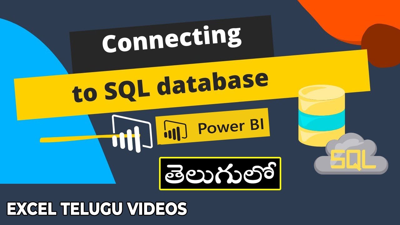 How to Connect SQL Databases to Power BI in Minutes! (తెలుగు) - YouTube