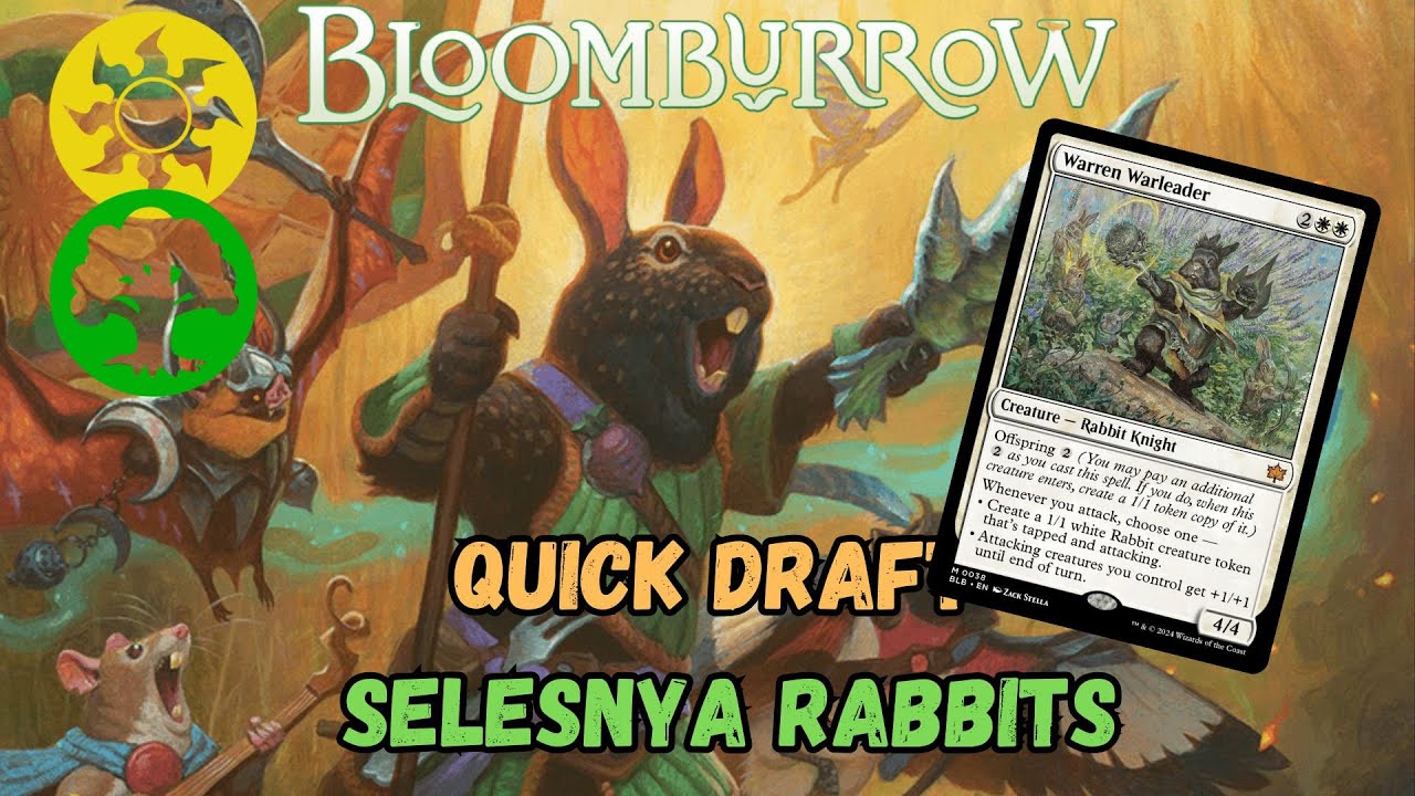 Drafting Weekend #8 I BLB Selesnya☀️🌳Rabbits Swarm Unleashed! 🐇💥 #mtg # ...