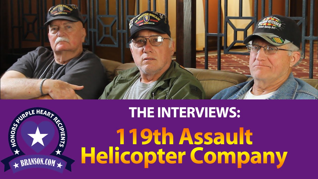 119th Assault Helicopter Company Interview - YouTube