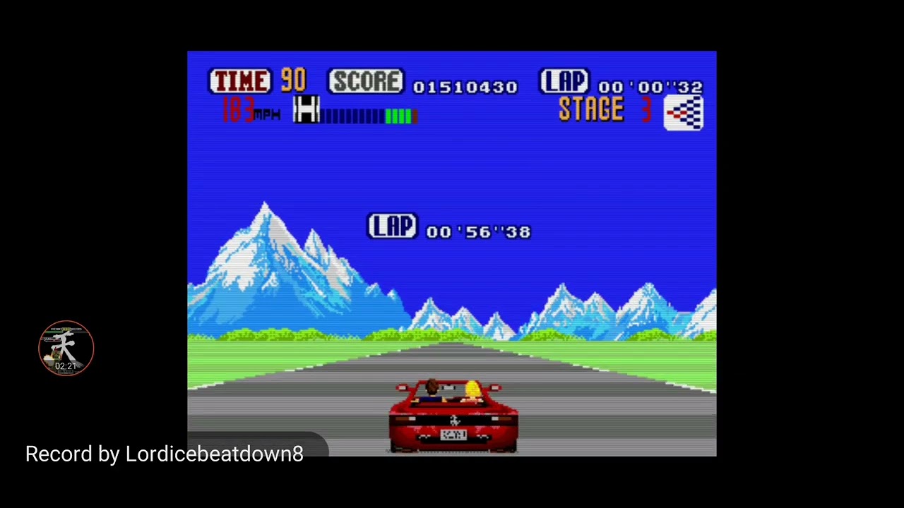 Out run Sega Genesis - YouTube