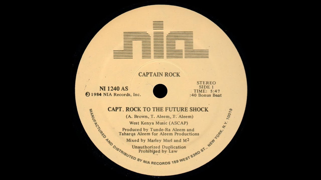 Captain Rock - Capt. Rock To The Future Shock - Vocal '84 - YouTube