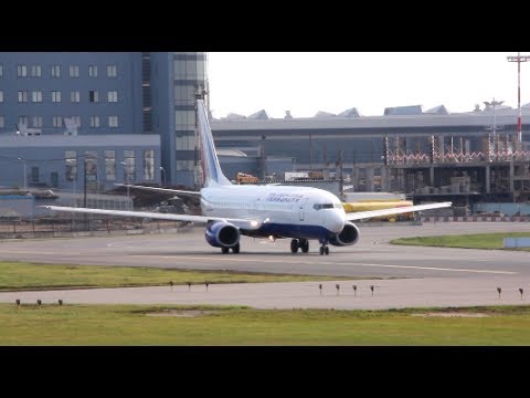Transaero / Трансаэро EI-RUJ Boeing 737-81Q / Взлёт во Внуково (VKO/UUWW)