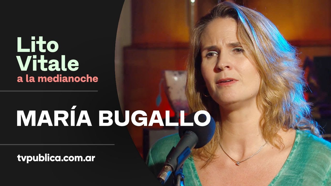 María Bugallo: Après Un Rêve - Lito Vitale a la Medianoche - YouTube
