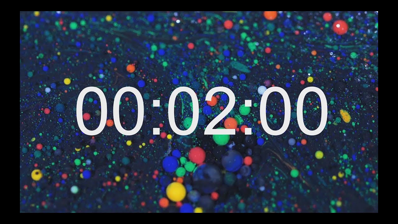 2 minute timer with alarm - 2 minute timer - No music - YouTube