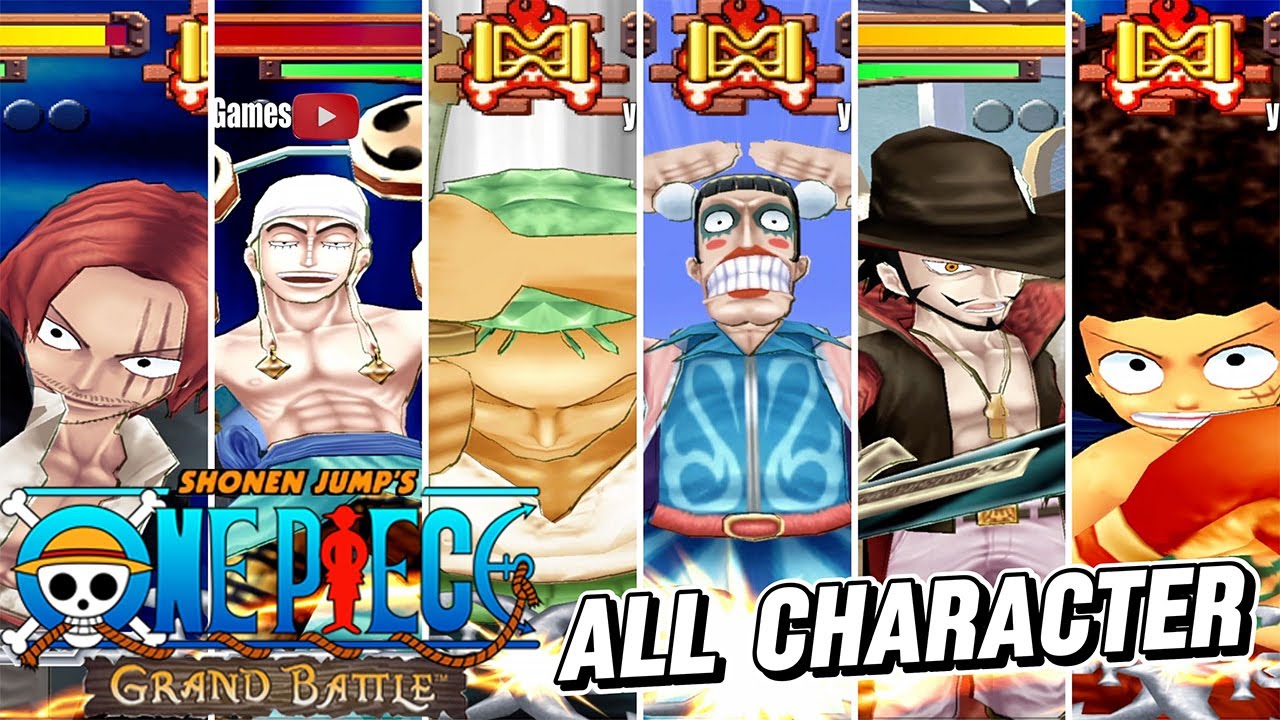 One Piece: Grand Battle Rush - All Character | Ultimate Skill (2005 ...