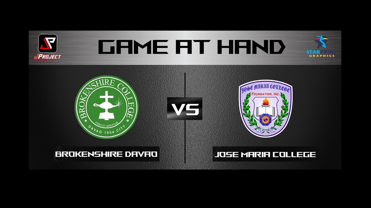 JOSE MARIA COLLEGE FOUNDATION, INC. TEAM ABRO CYREX MONTEVISTA VS ...