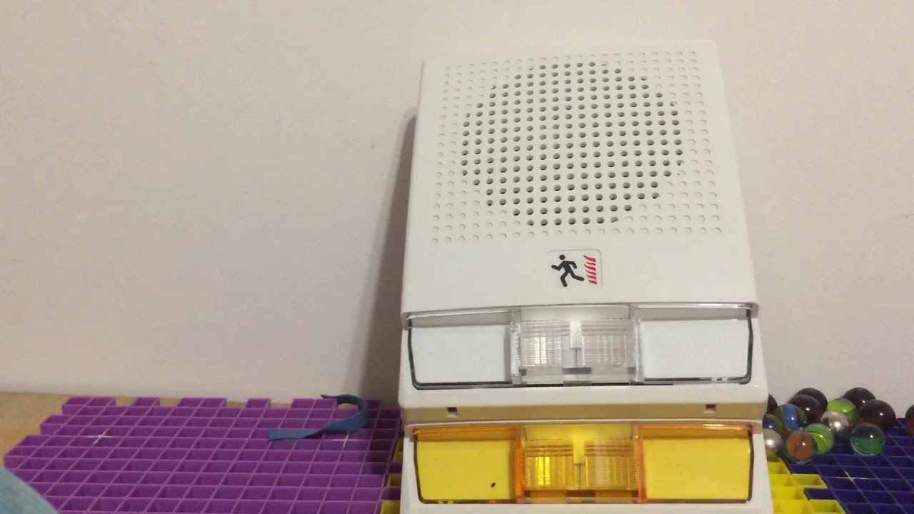 Female Silent Knight Voice EVAC Message With EST Fast Whoop - YouTube