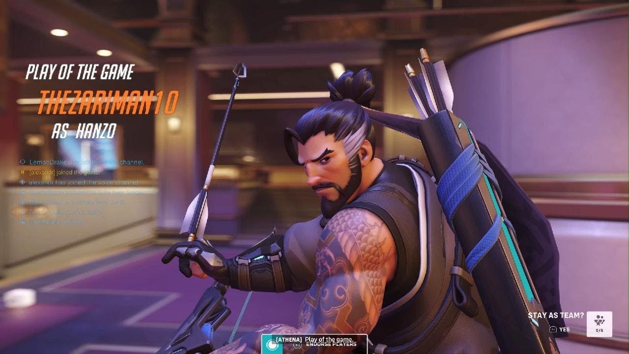 Best POTG With Hanzo - YouTube
