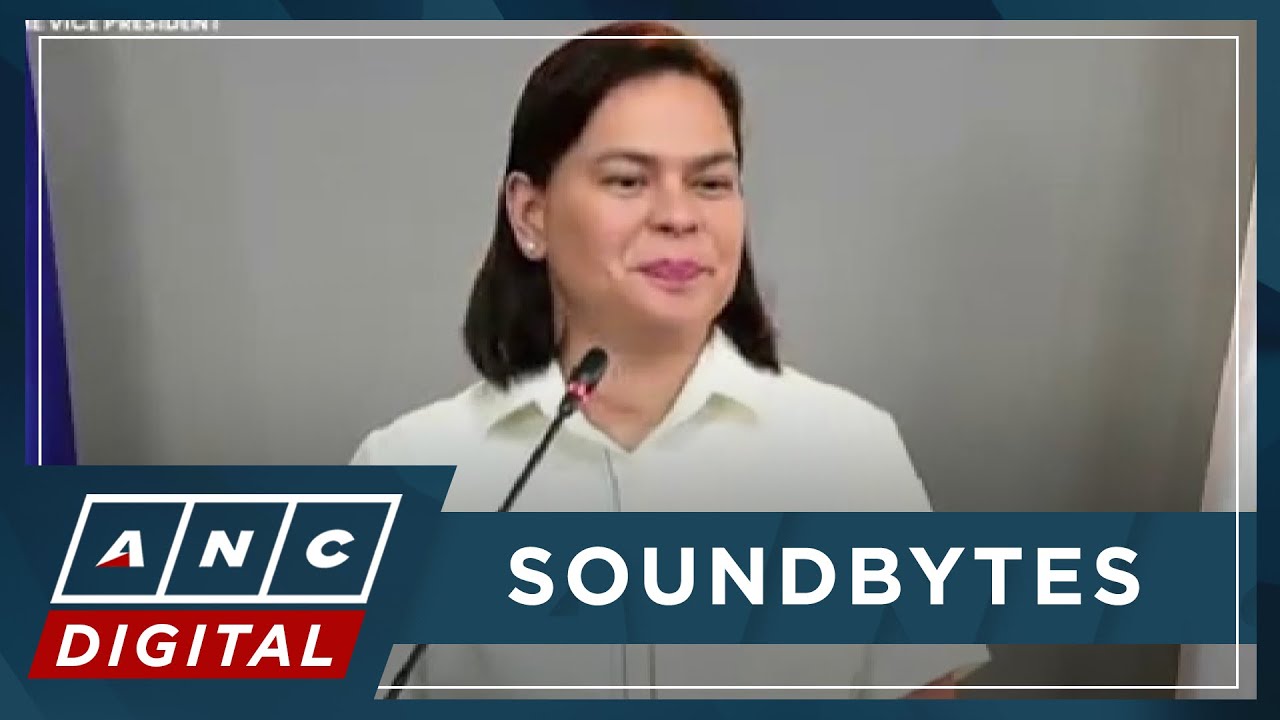 VP Sara reveals reason why she skipped NBI probe | ANC - YouTube