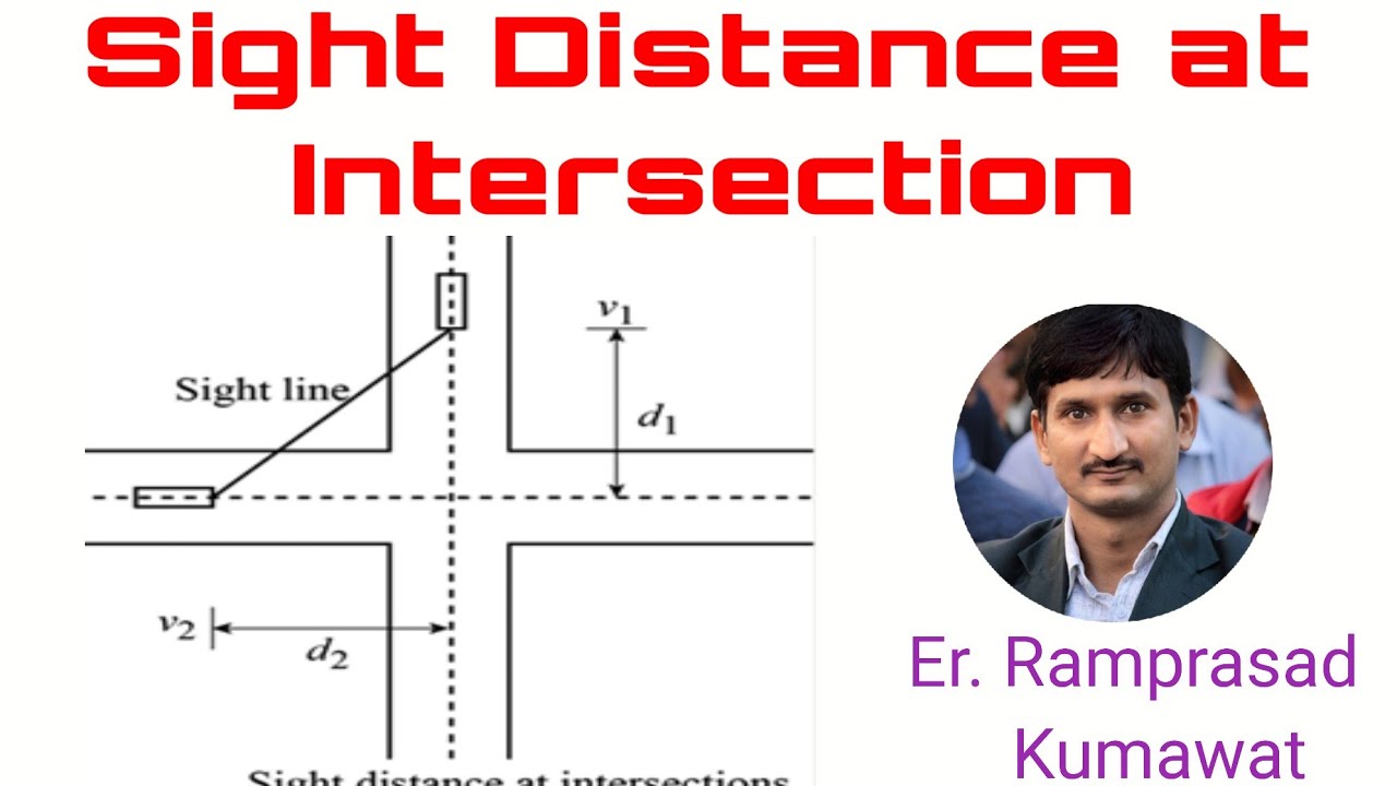 Sight Distance at Intersection - YouTube