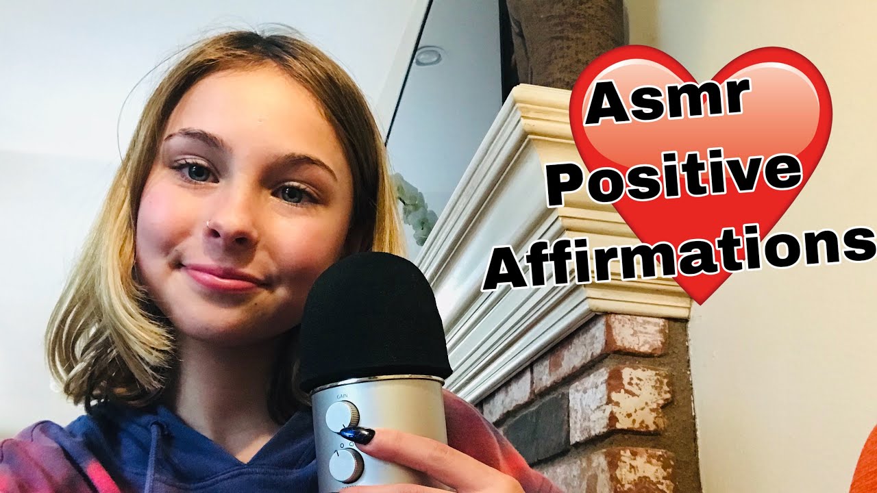 Asmr ~ Positive Affirmations | Hand Movements | ️🌸 - YouTube