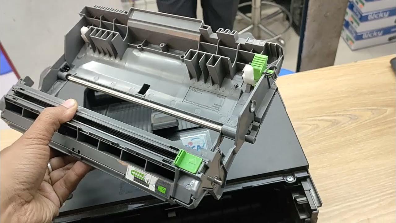 How To Replace Toner Cartridge & Drum Brother HL L2370DN Laser Printer ...