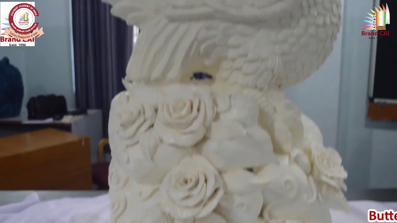 Culinary Arts - Butter Carving - YouTube