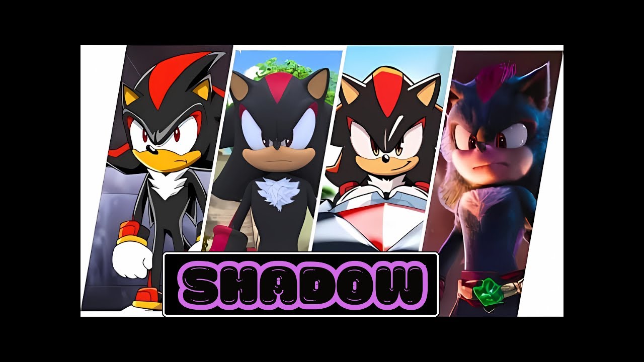 Shadow the Hedgehog Evolution / Sonic's Arch-rival (2003-2024 ...