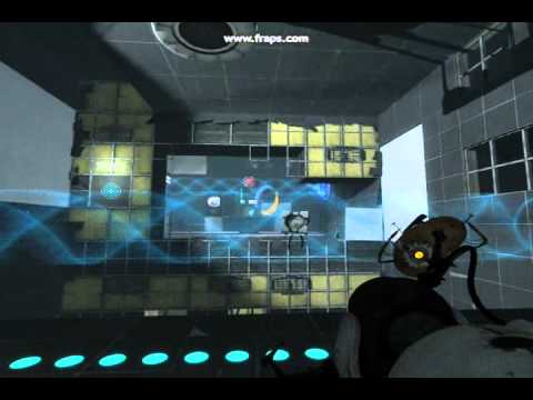 Portal 2 walkthrough-Chapter 8:The Itch(part 1) - YouTube
