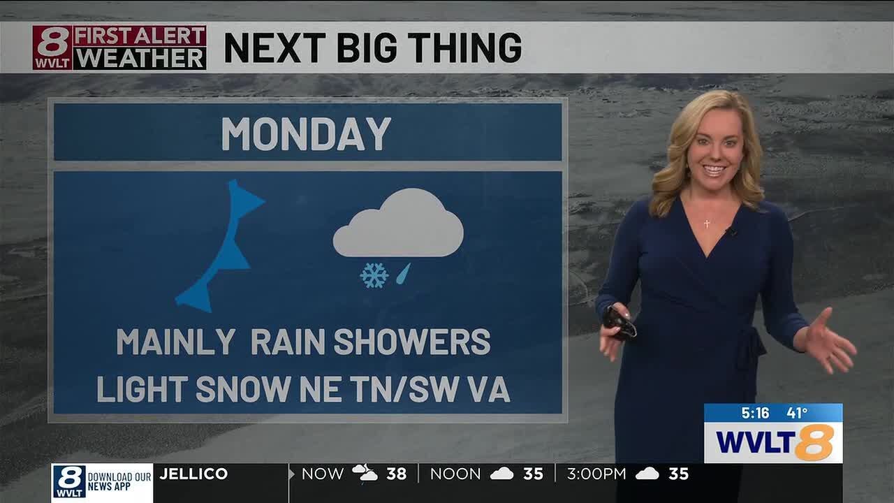 Tracking rain and light snow - YouTube