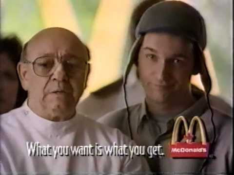 McDonald's Commercial 1993 - YouTube