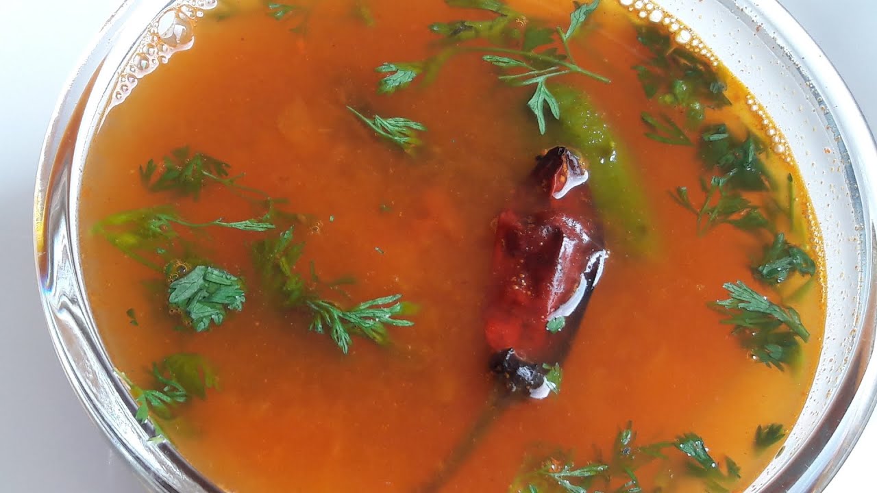 5 ನಿಮಿಷದ ಟೊಮೇಟೊ ಸಾರು । 5 minute tomato saru recipe in Karnataka Ruchi ...