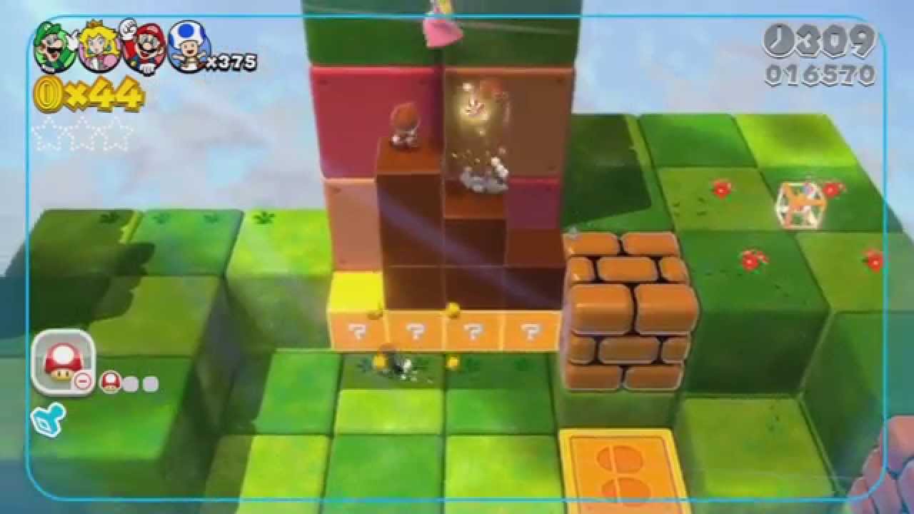 Super Mario 3D World | Part 24 - "The Top Down Perspective" - YouTube