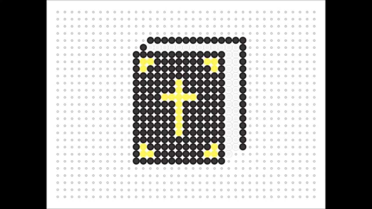 Hama Bead Bible (Easter Series 2 #9) - YouTube