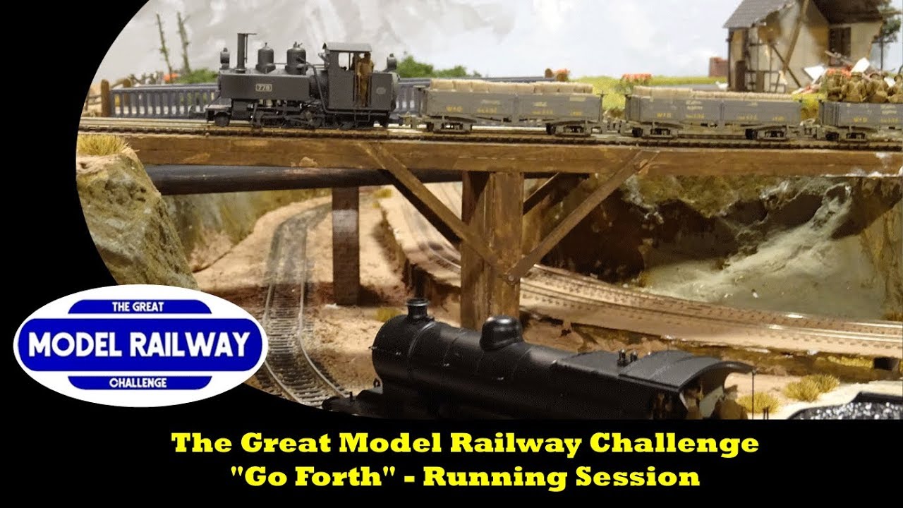 The Great Model Railway Challenge - Go Forth - Running Session - YouTube